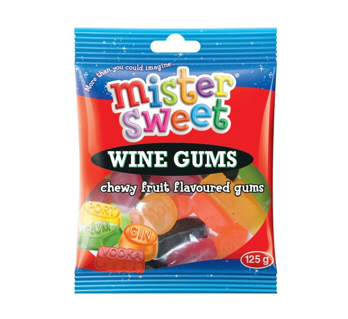 Mister Sweet Wine Gums 125g – The South African Shop