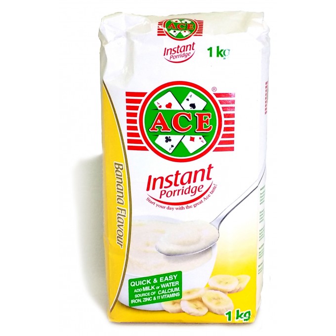 Ace Instant Porridge Banana 1kg – The South African Shop