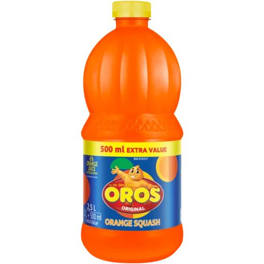 Brookes Oros Original Orange Squash 2.5L – The South African Shop
