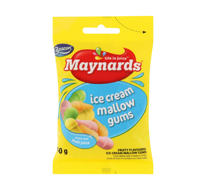 Beacon Maynards Ice Cream Mallow Gums 60g – The South African Shop