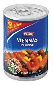 Enterprise Viennas in Brine 390g – The South African Shop