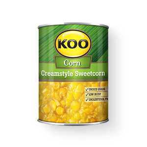 KOO Corn Sweetcorn Cream Style 415g – The South African Shop