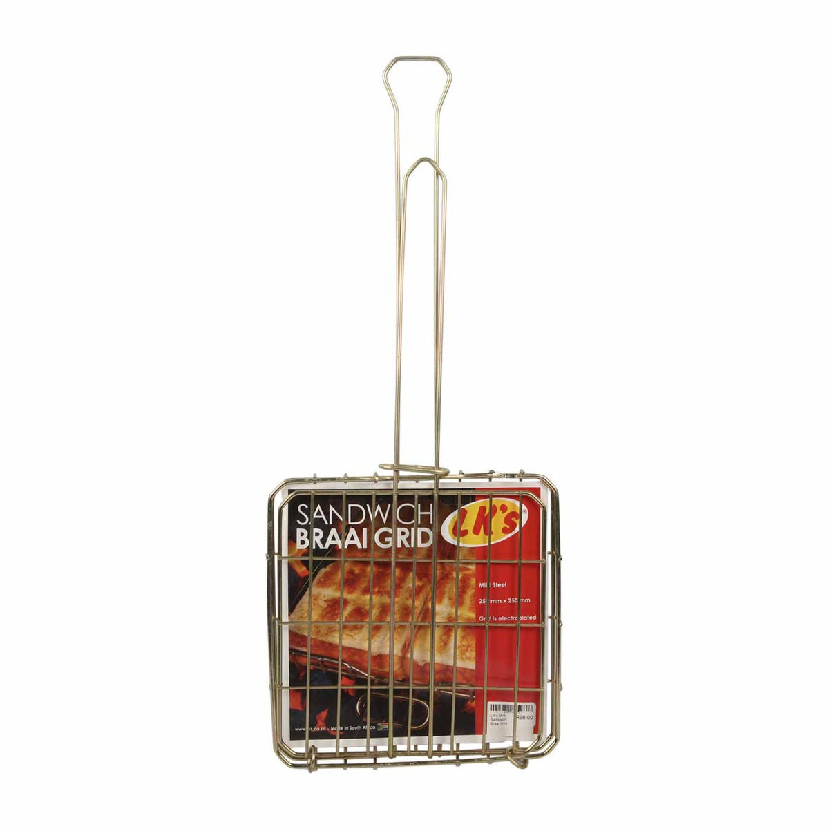 LK's Sandwich Braai Grid 250mm x 250mmx20mm (M\S) – The South African Shop
