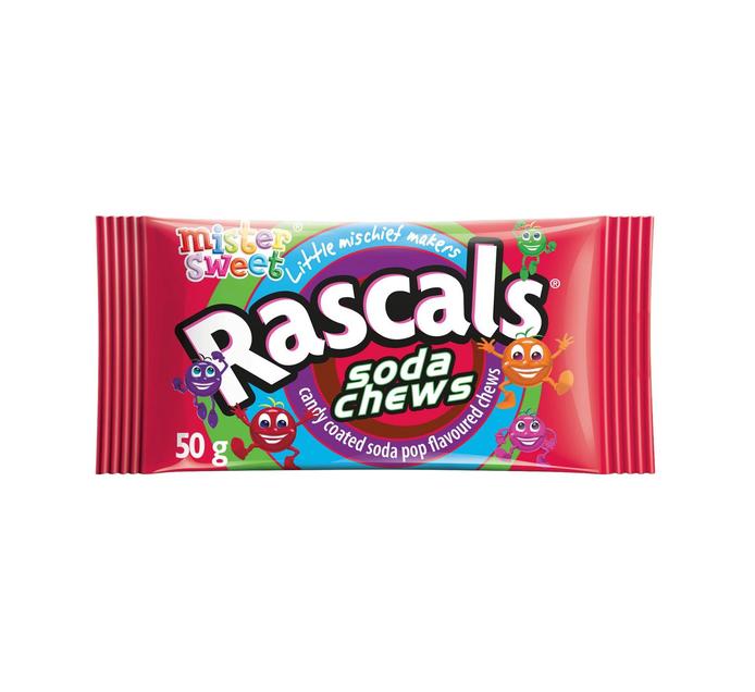 Mister Sweet Rascals Soda Flavoured Chews 50g – The South African Shop