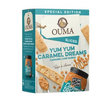 Ouma Yum Yum Caramel Dreams Rusks Sliced 450g – The South African Shop