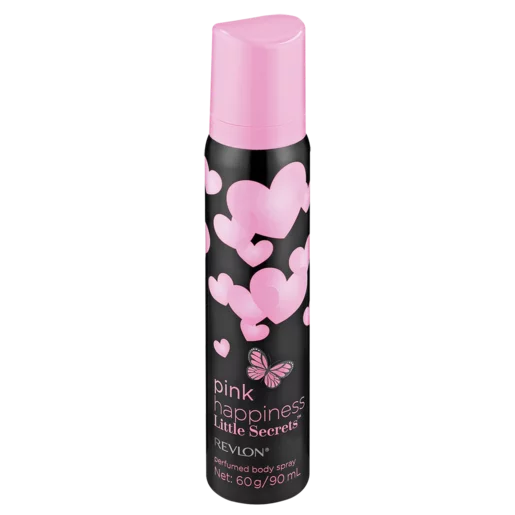 Revlon Pink Happiness - Little Secrets Perfumed Body Spray 90ml – The ...