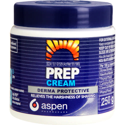 Prep Cream Derma Protective 250g Tub – The South African Shop