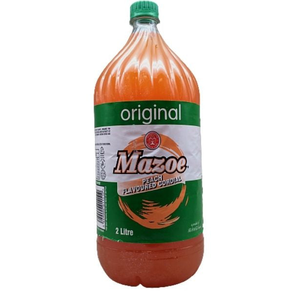 Schweppes Mazoe Peach Cordial Syrup 2L – The South African Shop