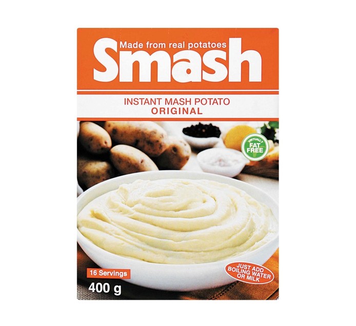 Smash Instant Mash Potato Original 104g – The South African Shop