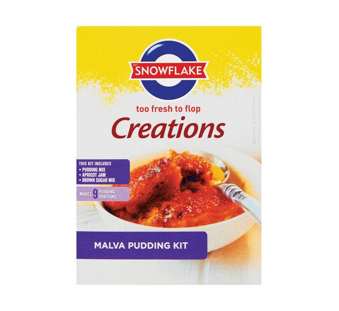 Snowflake Creations Malva Pudding Kit 400g – The South African Shop